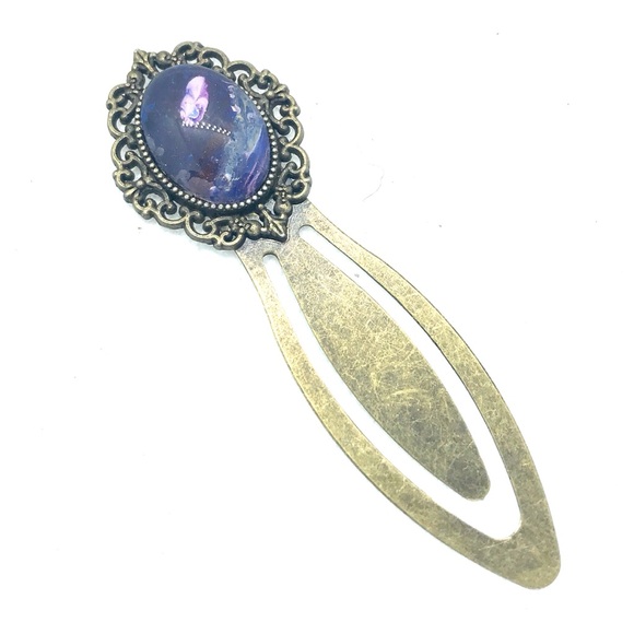 Hand Crafted | Office | Handmade Dome Bookmark Bronze Color Vintage ...